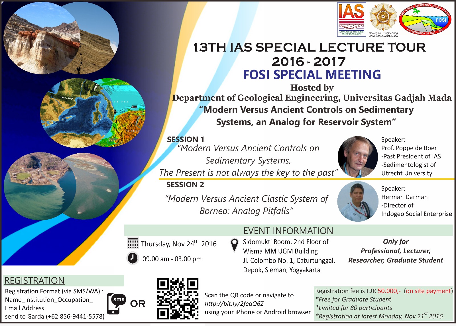FOSI SPECIAL MEETING- IAS SPECIAL LECTURE TOUR 2016 – 2017 – Departemen ...