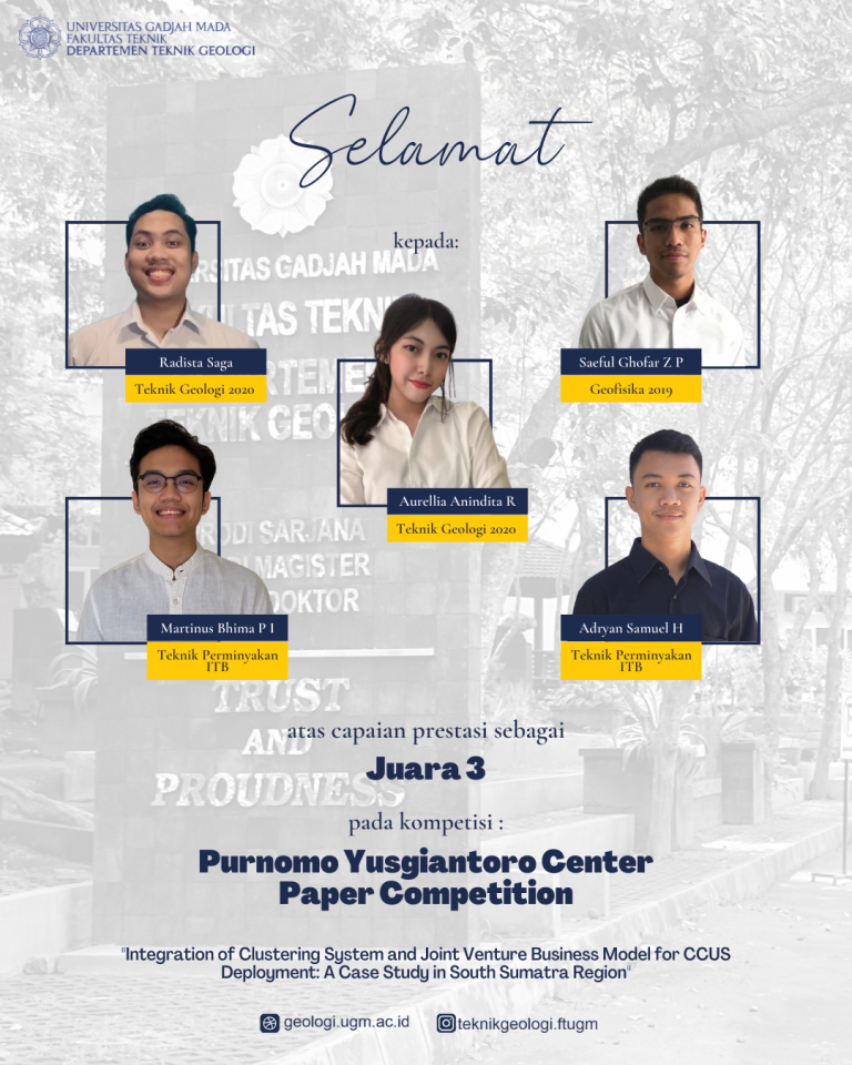 Kolaborasi Mahasiswa UGM dan ITB, Berhasil Meraih Juara 3 dalam Purnomo ...