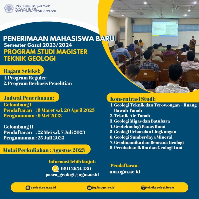 Informasi Penerimaan Mahasiswa Baru Program Studi Magister dan Program ...